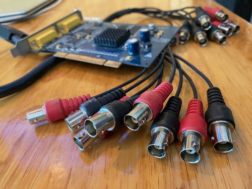 SABER CCTV Business DVR Card 8 Channel - H264 PCI card audio/video | eBay