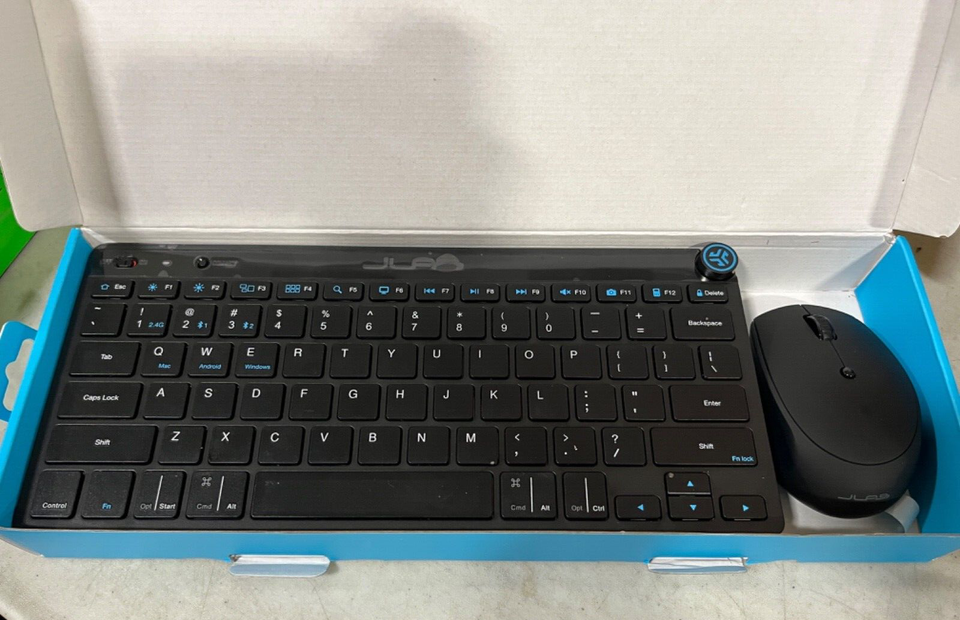 JLab GO Wireless Keyboard&Mouse-Multi Device-Compact & Portable | eBay