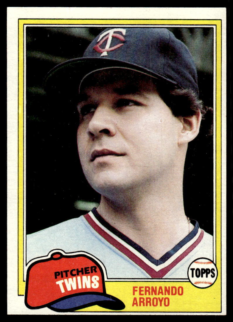 1981 Topps Fernando Arroyo #408 Minnesota Twins Baseball Card | eBay