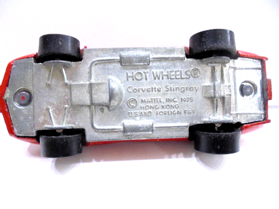 Redline Hot Wheels 1975 Red Corvette Stingray HK Great Condition ...