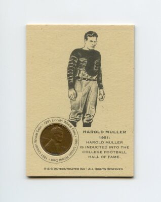 #TN19468 HAROLD MULLER 1951 Penny Insert Trade Card | eBay