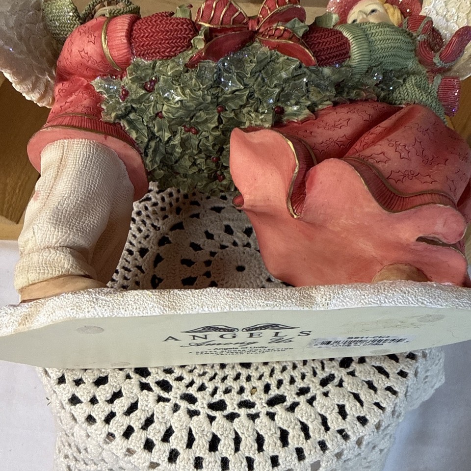 Betty Singer Angels Among Us Christmas "Angels of Unity" Tea light ...