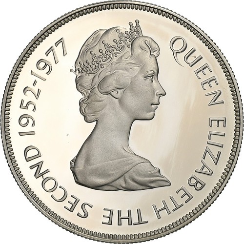[#1116021] Coin, Gibraltar, Elizabeth II, 25 New Pence, 1977, Proof, MS ...
