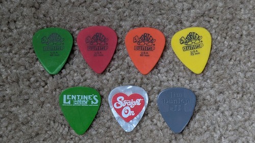 Lot Of 7 Rock & Metal Guitar Picks | eBay