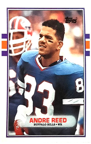 Andre Reed 1989 Topps Base #52 - HOF - Buffalo Bills | eBay
