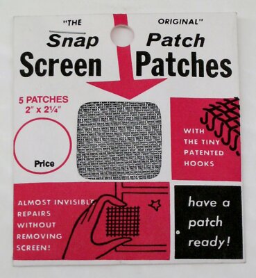 Screen Patch Aluminum The Patch That Works The Original | eBay