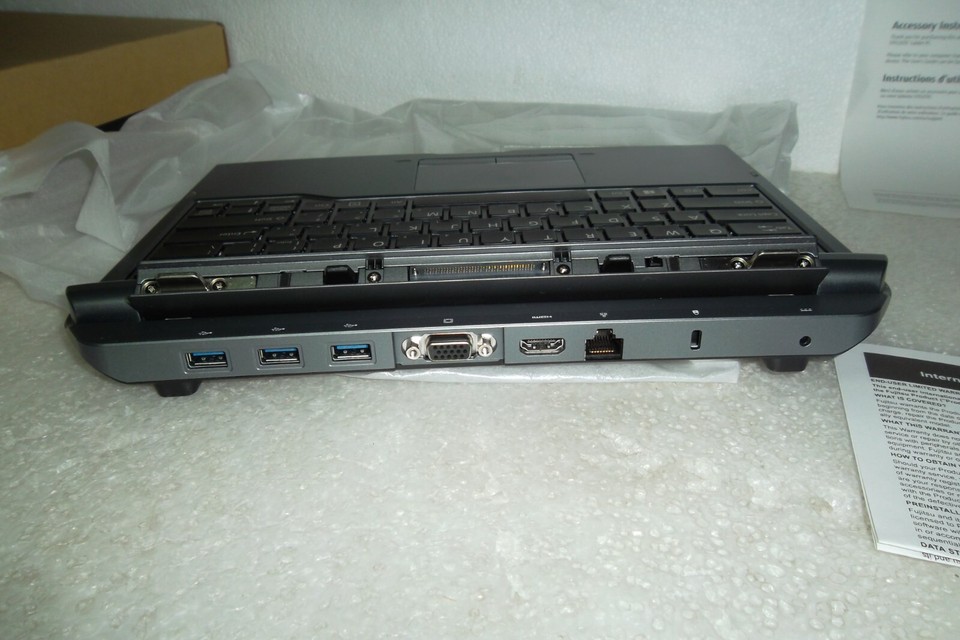 Fujitsu Stylistic FPCKE432AP Keyboard Docking Station w/Battery Q775 ...