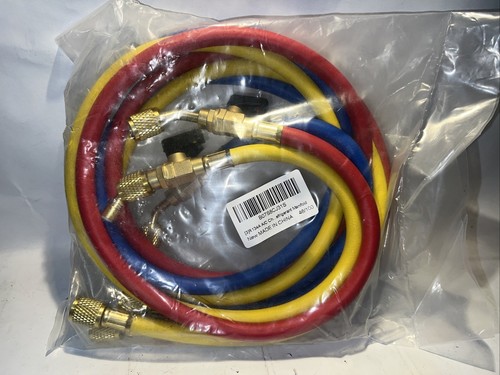 R134A A/C Charging Hose with Ball Valve, (4000~800) PSI Working ...