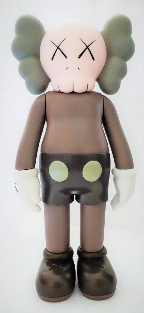 KAWS Standing Companion 5 Years Later -Medicon Toy- Brown with Box | eBay