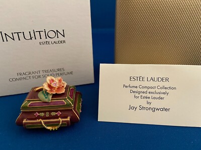 ESTEE LAUDER FRAGRANT TREASURES SOLID PERFUME BY J. STRONGWATER w ...