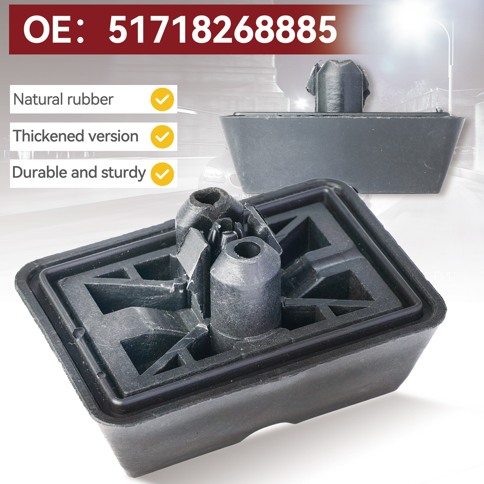 4pcs Jacking Point Cover For BMW E46 E63 E64 E65 E67 E83 E85 E86 E89 ...