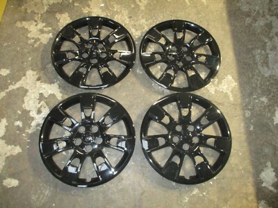 2014-2016 Toyota Corolla 16" Hubcaps Wheel Covers Set of | Black ...