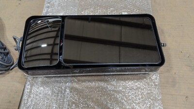 Stainless Steel Motorized Dual Vision Heated, Lighted West Coast Mirror ...