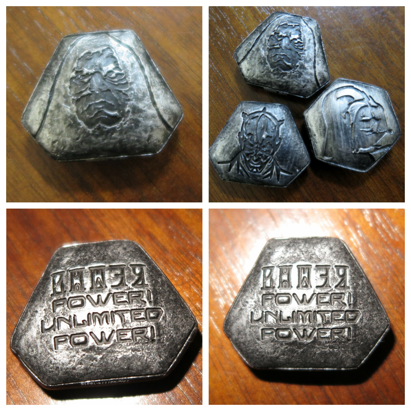 DARTH VADER MAUL SIDIOUS SITH WISDOM TOKEN Star Wars Galaxy's Edge ...