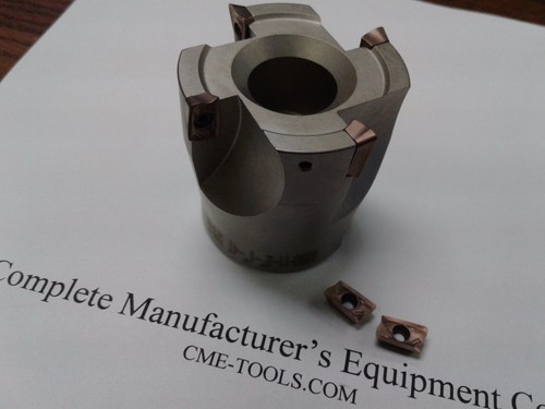 2" 90 degree indexable face mill, shell mill Sandvik R390-11T308 #506 ...
