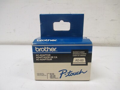 Brother AD-60 AC Adapter 120VAC 9.5VDC 1300MA | eBay
