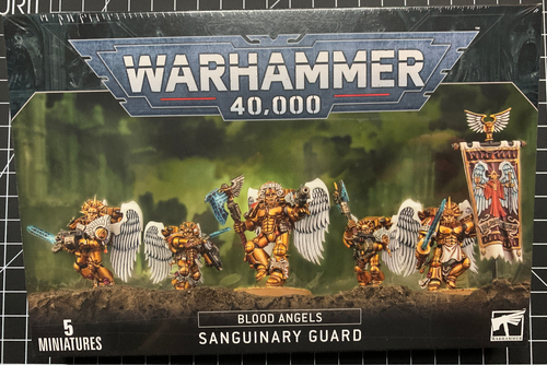 Warhammer 40k Blood Angels Sanguinary Guard Box | Out of Production ...