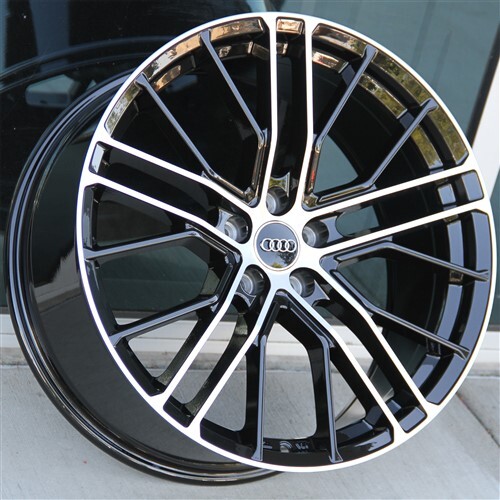 (4)SET 20" 20X9 5X112 RS STYLE WHEELS FIT AUDI A4 S4 A5 S5 A6 A8 S8 Q5 ...