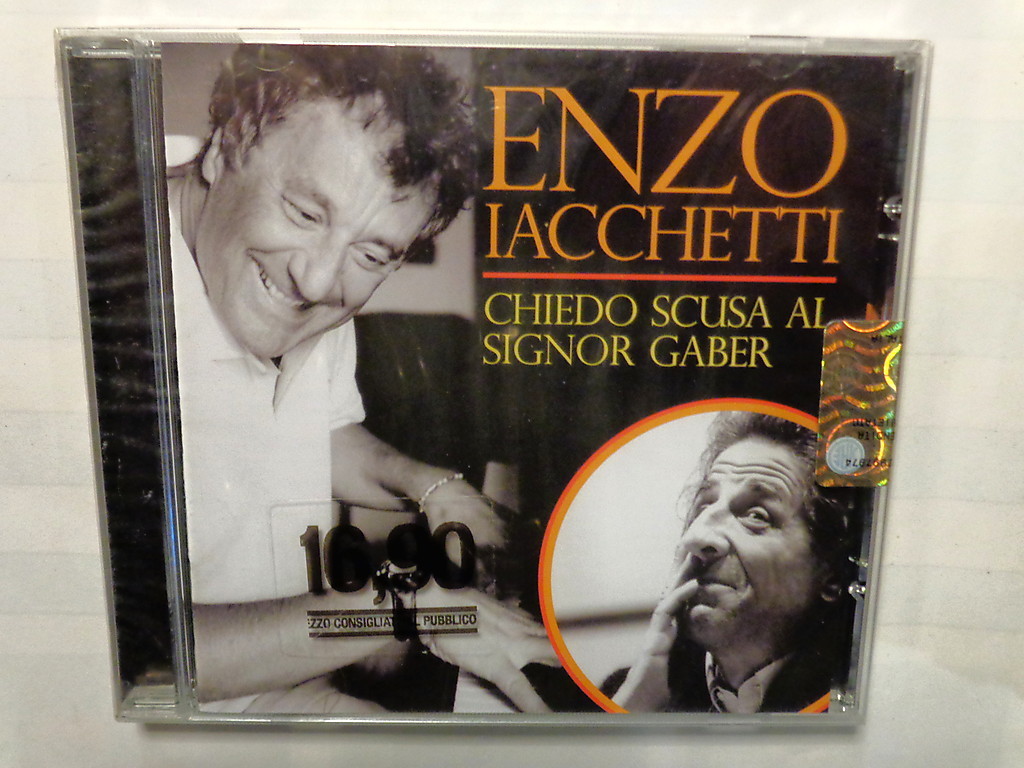 ENZO IACHETTI - CHIEDO SCUSA AL SIGNOR GABER - CD 2009 NUOVO E ...
