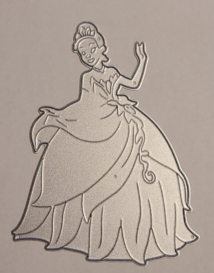 Tiana Princess Metal Cutting Die Card Making Scrapbooking Craft Metal ...