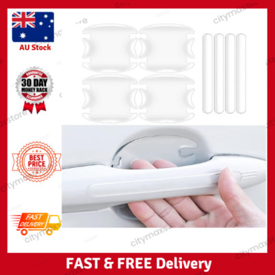 Car Door Handle Protector Stickers,8Pcs Transparent Car Door Handles ...