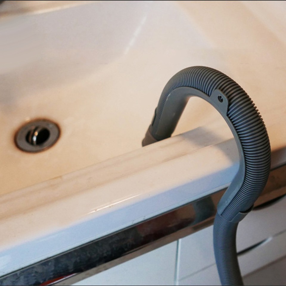 U Shape Washer Hose Hook Simple Flexible Slot Hose Hooks With Hole Hose ...