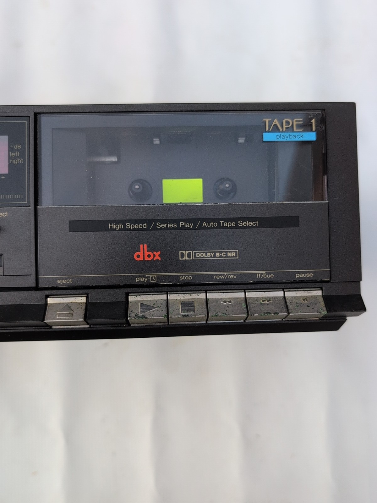 Technics RS-933W Stereo Double Cassette Deck. Dolby DBX With Amorphous ...