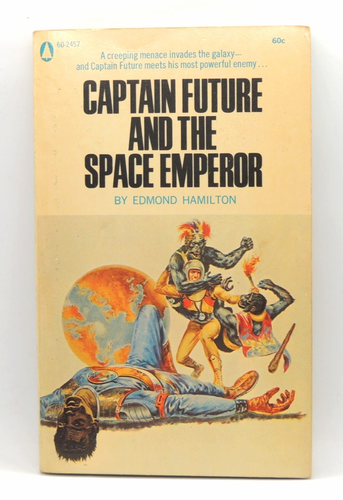 Captain Future and the Space Emperor Edmond Hamilton 1967 Book VERY ...