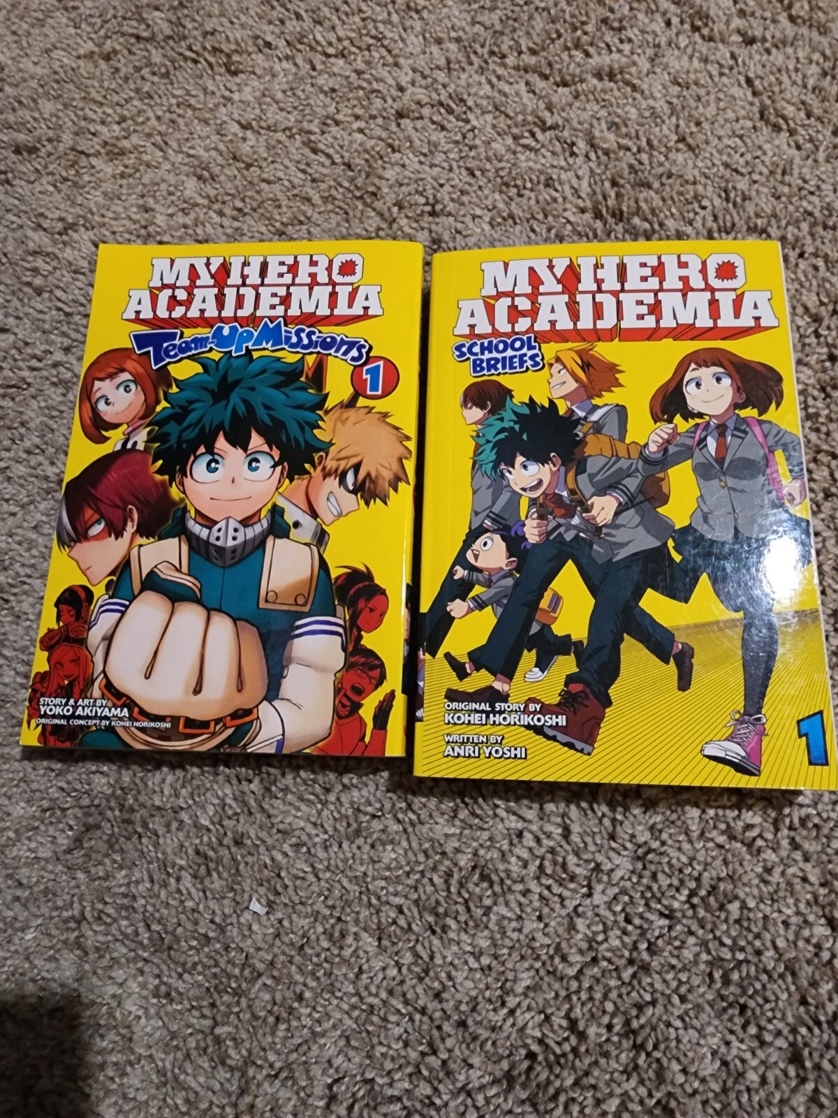 My Hero Academia Team-Up Missions + School Briefs Manga Both Vol 1 | eBay