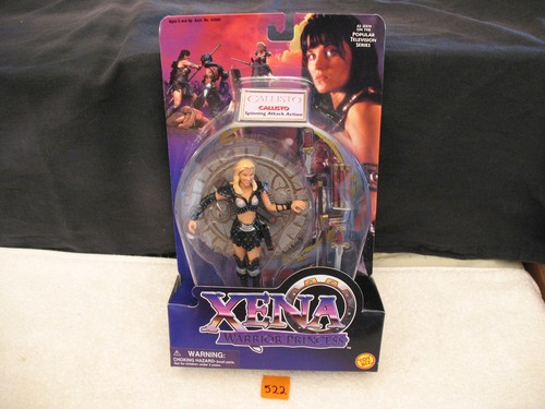 Xena Warrior Princess CALLISTO SPINNING ATTACK Action Figure 6" Toy Biz ...