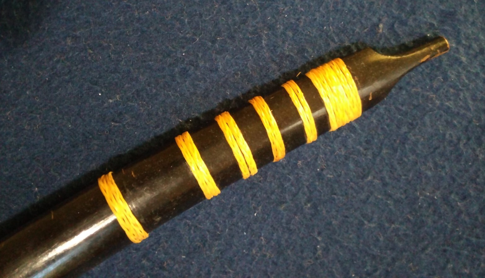 Antique Burmese Thai Dha Daab Dagger Asian Sword with Wave Markings and ...