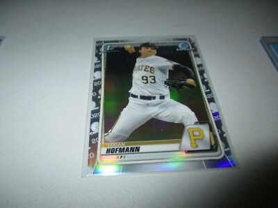 Logan Hofmann 2020 1st Bowman Draft Chrome Refractor #BD-160 | eBay