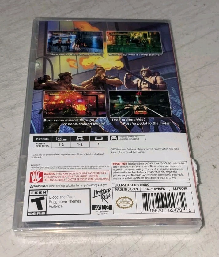 The TakeOver (Nintendo Switch) NEW SEALED LRG# 110 SHIPS FAST ...