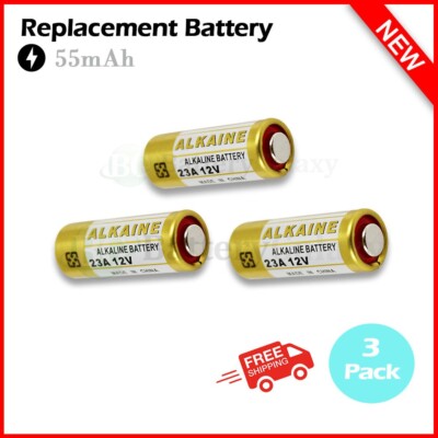 3 Pack Of GP23AE GP 23A MN21 A23 V23GA VR22 12 VOLT Batteries | eBay