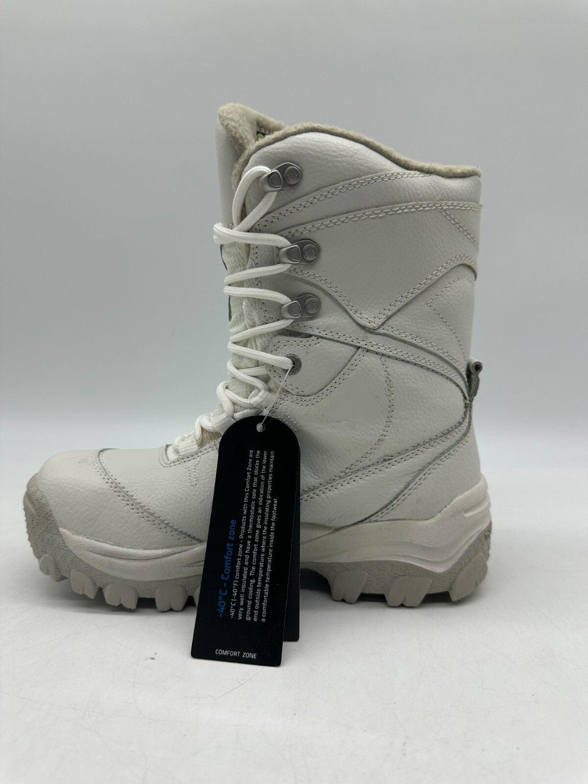 Icebug Sorix2 White Leather and Synthetic Snow Boots Women's Size 5.5 ...