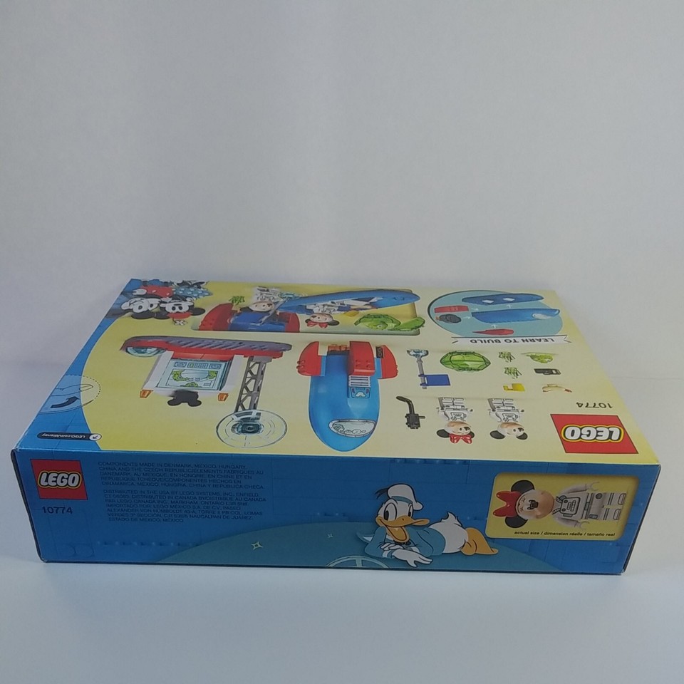 New in Box LEGO 10774 Disney Mickey Mouse & Minnie Mouse’s Space Rocket ...