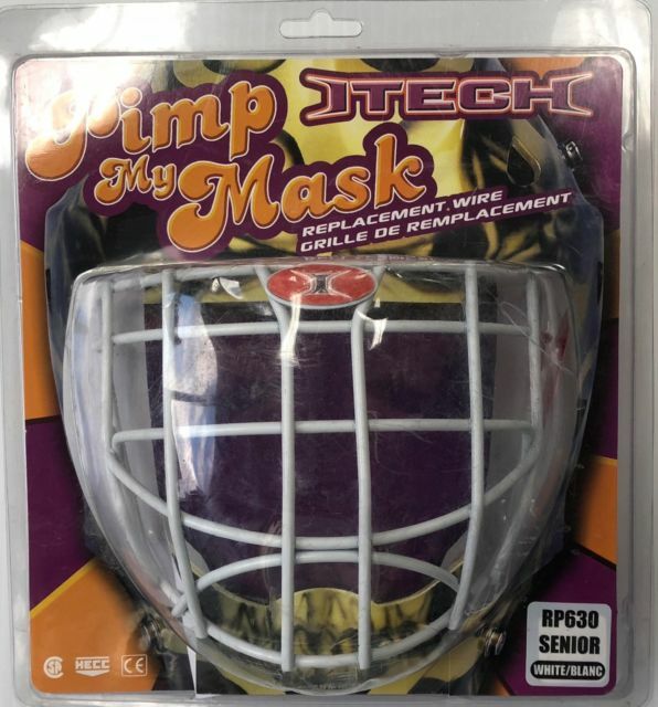 Bauer Itech Goalie Replacement Senior Wire Cage Mask Helmet 2500 1400 ...
