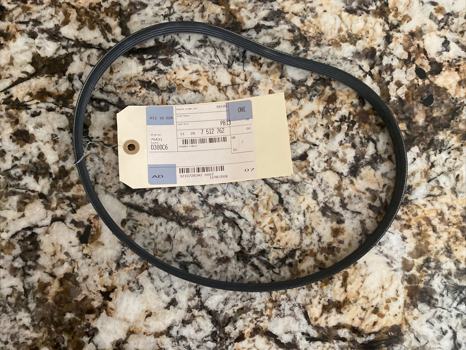 BMW 11287512762 Genuine OEM Factory Original AC Belt for sale online | eBay