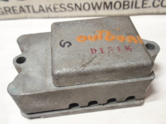 OMC Johnson Evinrude JX Skimmer Snowmobile Engine CDI Ignition Box | eBay
