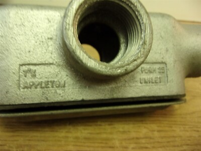 Appleton Form 35 Unilet 1" Conduit Body w/ Cover *FREE SHIPPING* | eBay