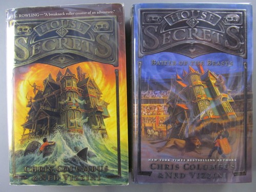 House of Secrets, Books 1 & 2, Chris Columbus & Ned Vizzini, 2013, 2014 ...