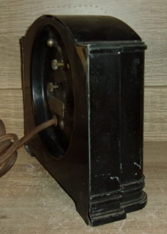 Vintage Antique Ingraham Electric Model MA12 Art Deco Alarm Clock | eBay