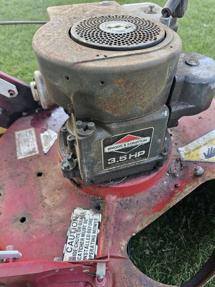 1 Vintage snapper 21” Steel deck mower | eBay