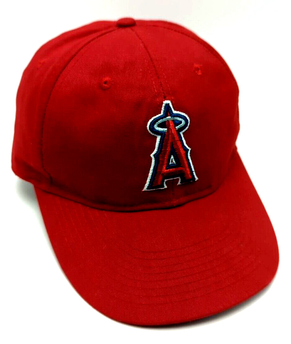 LOS ANGELES ANGELS hat red adjustable cap One Size | eBay
