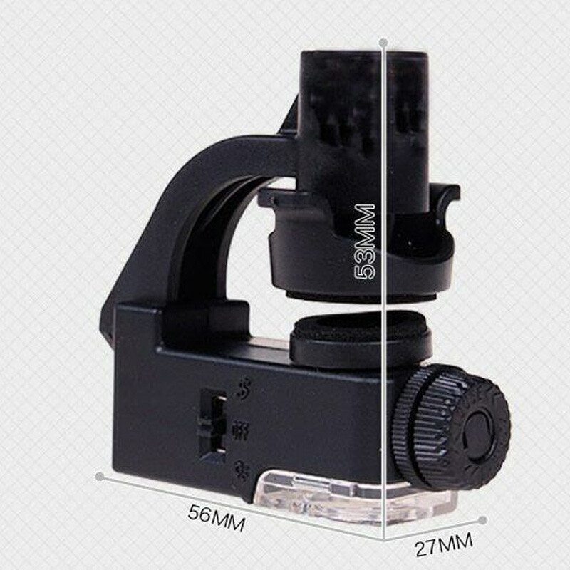 90X Magnifying Glass Magnifier Microscope Loupe Jeweler Jewelry Coins ...