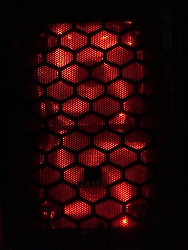Yate Loon 140mm High Airflow Red LED Fan 140 CFM W/ Speed Control D14sh ...