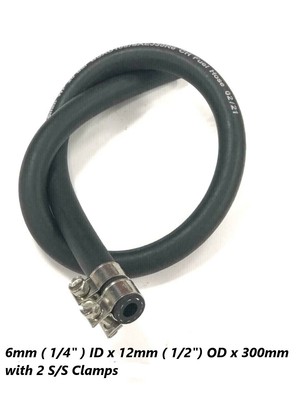 Hyundai Webb Heavy Duty Fuel Pipe Hose + Clamps, Reinforced Mountfield ...