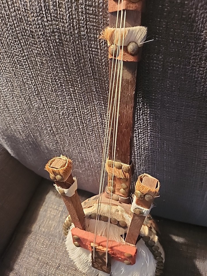 Vintage Indigenous West African Musical Instrument Calabash Kora ...