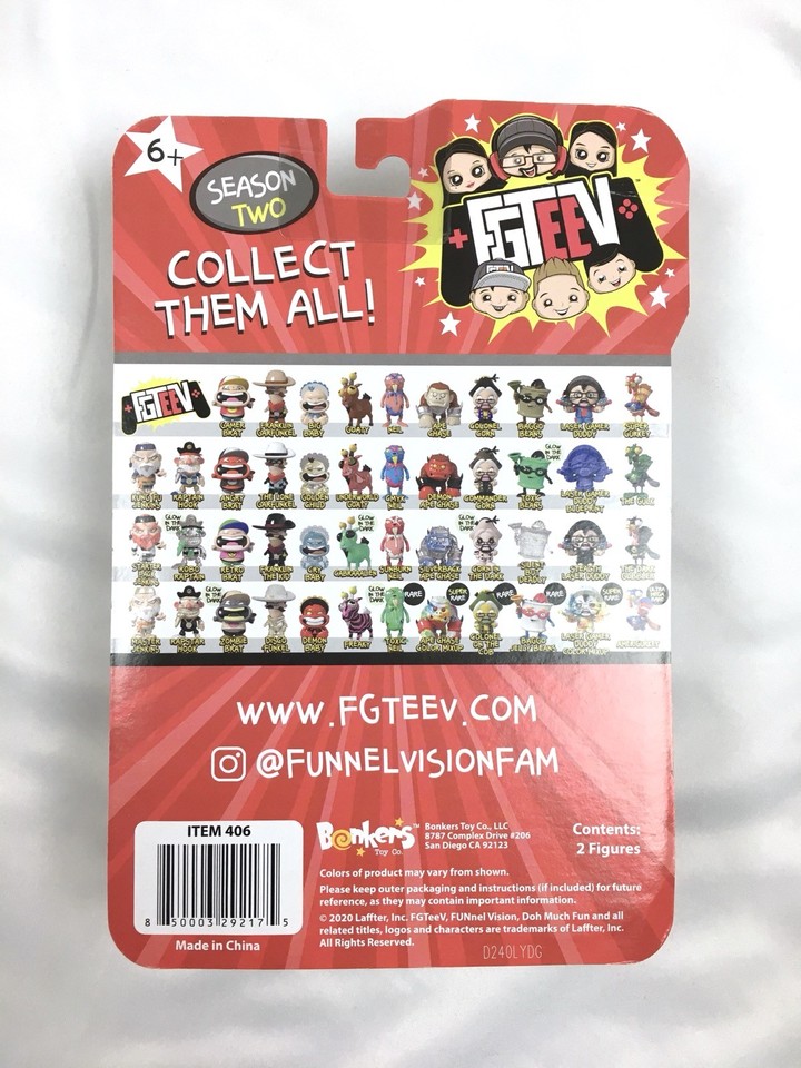 New FgTeev TEEV Season 2 Stealth Laser Duddy Daddy Mini Mystery Figure ...
