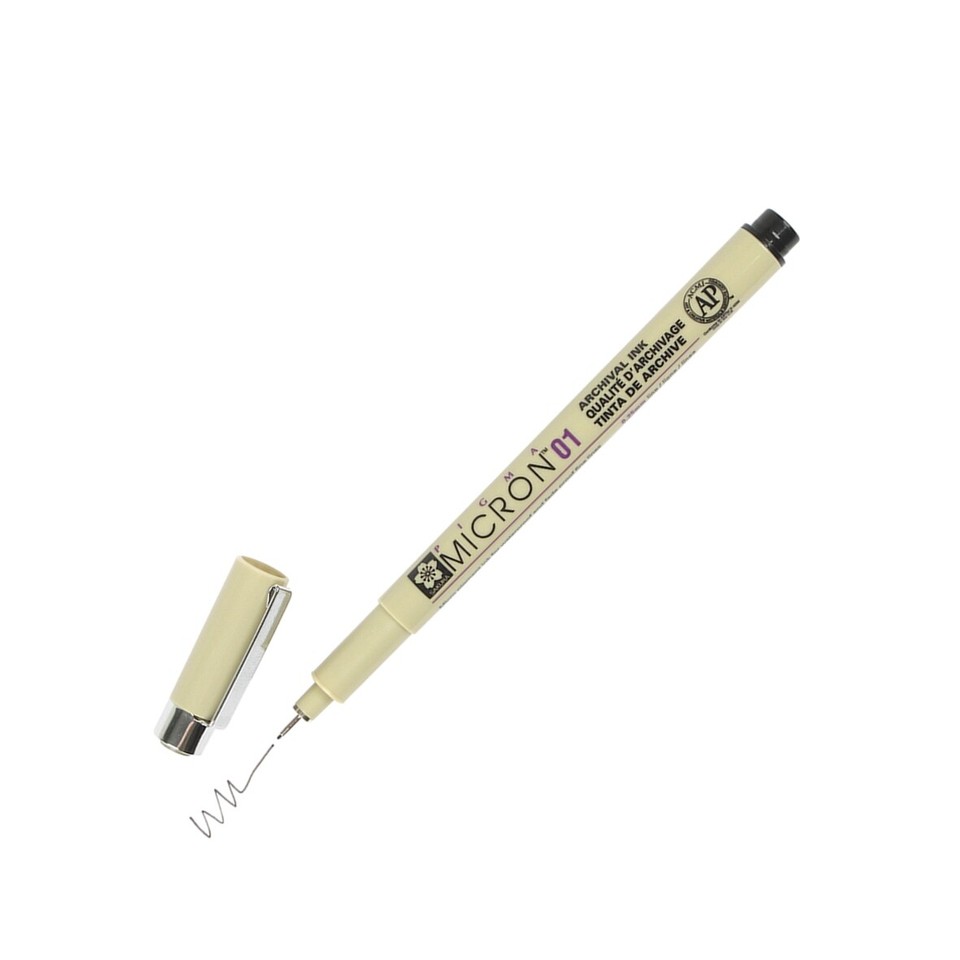 50203 Sakura Pigma Manga Comic Pro Drawing Set of 8 Pieces, Black Ink ...